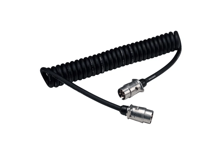 7 Core 4mm Suzi Coil 4.6m with 6 x 4mm (2mm2) 1 x 5mm (3mmÂ˛) cores an