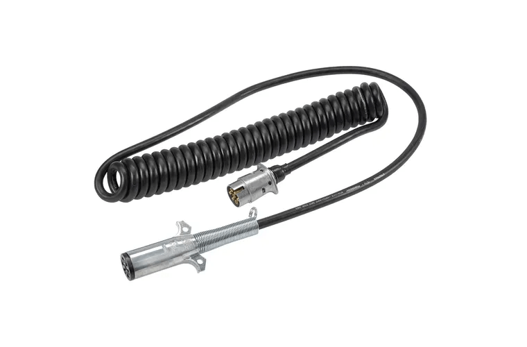 7 Core 4mm Suzi Coil Adaptor, 4.6 metres with 6 x 4mm (2mm2) 1 x 5mm