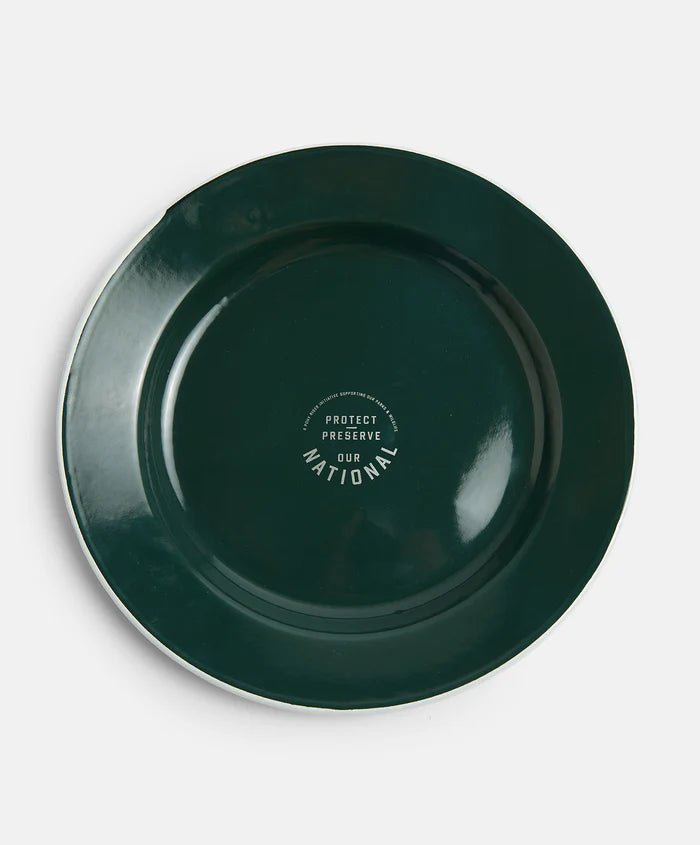 National Parks Plate | Forest Green