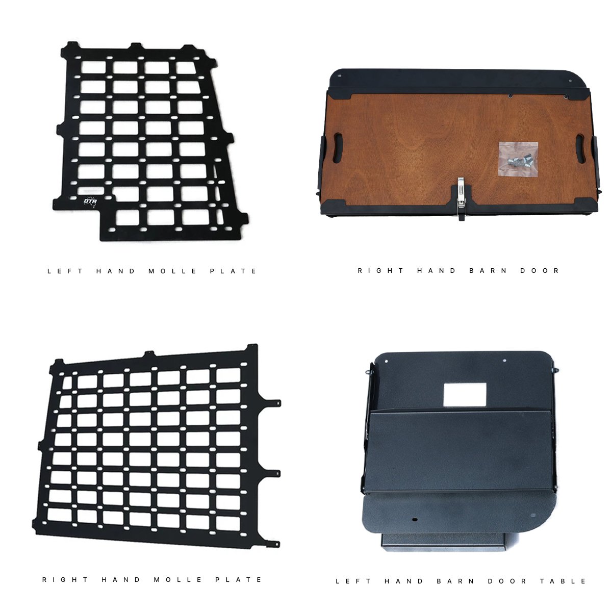 Troopy Rear Door Table & Molle Panel | Bundle Deal