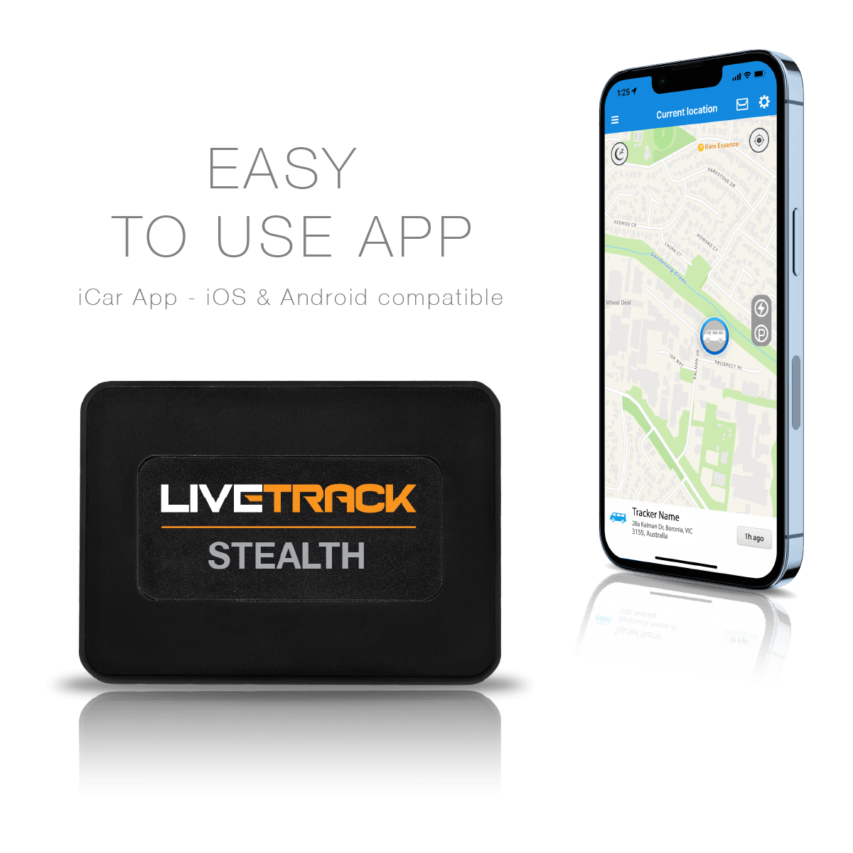 LiveTrack Stealth GPS Tracker