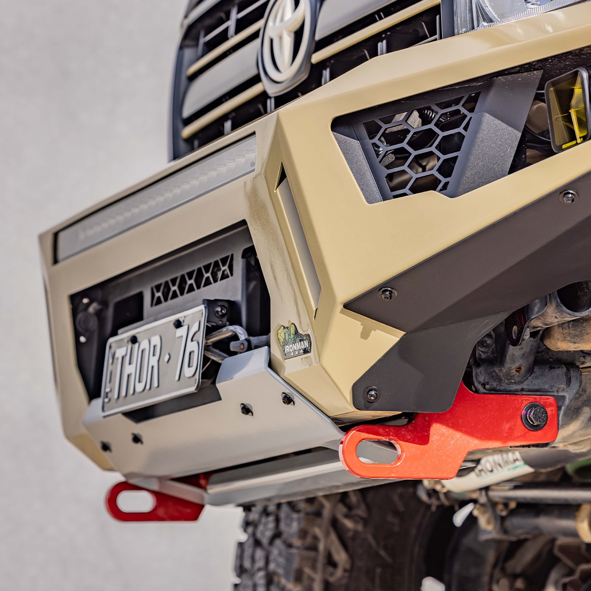 RAID BULL BAR To Suit TOYOTA LANDCRUISER 76/78/79 SERIES (Pre-Order)