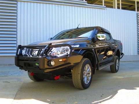 Steel Side Steps & Rails to suit Mitsubishi Triton MR 11/2018+