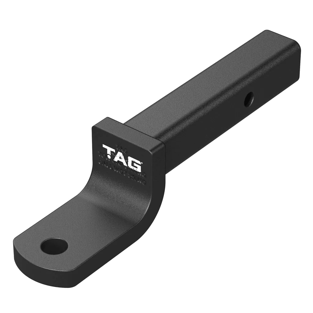 TAG Tow Ball Mount - 268mm Long, 90°Face, 50mm Square Hitch